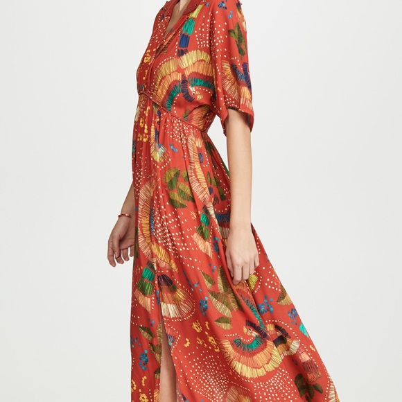 FARM Rio | Dresses | Farm Rio Carnaval Midi Dress | Poshmark